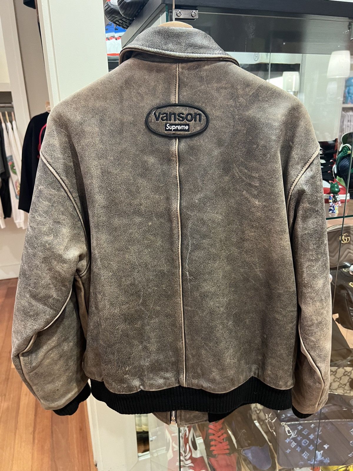 Vanson Leathers Supreme Vanson Leather Jacket | Grailed