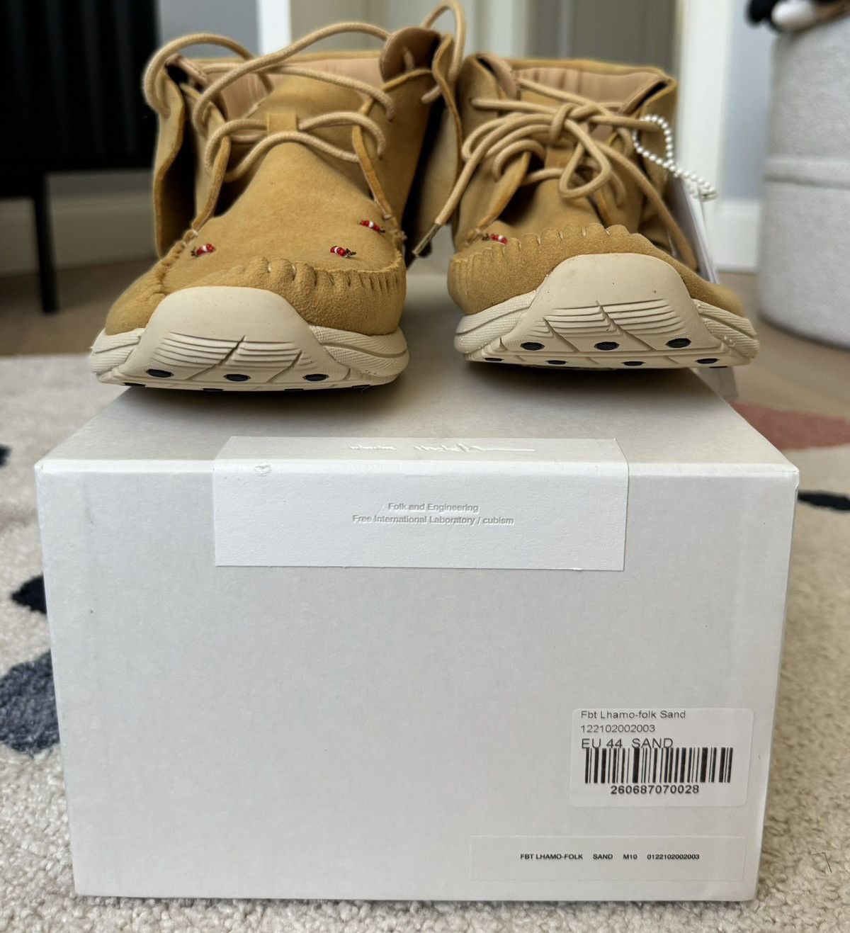 Visvim Visvim FBT Lhamo Folk Sand | Grailed