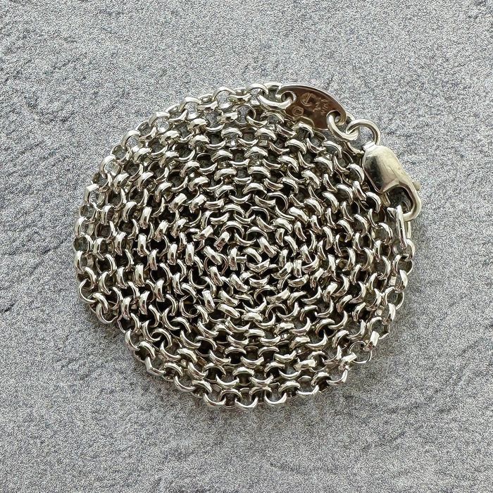 Chrome Hearts CHROME HEARTS ROLL CHAIN (NECK CHAIN) NECKLACE 18 INCHES ...