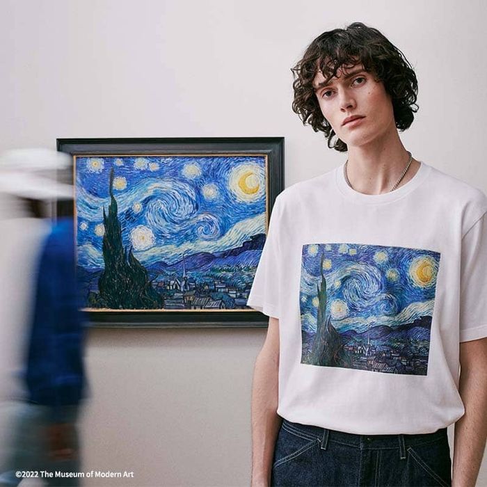 Uniqlo Uniqlo x MoMA Vincent van Gogh “The Starry Night” (1889) Tee ...
