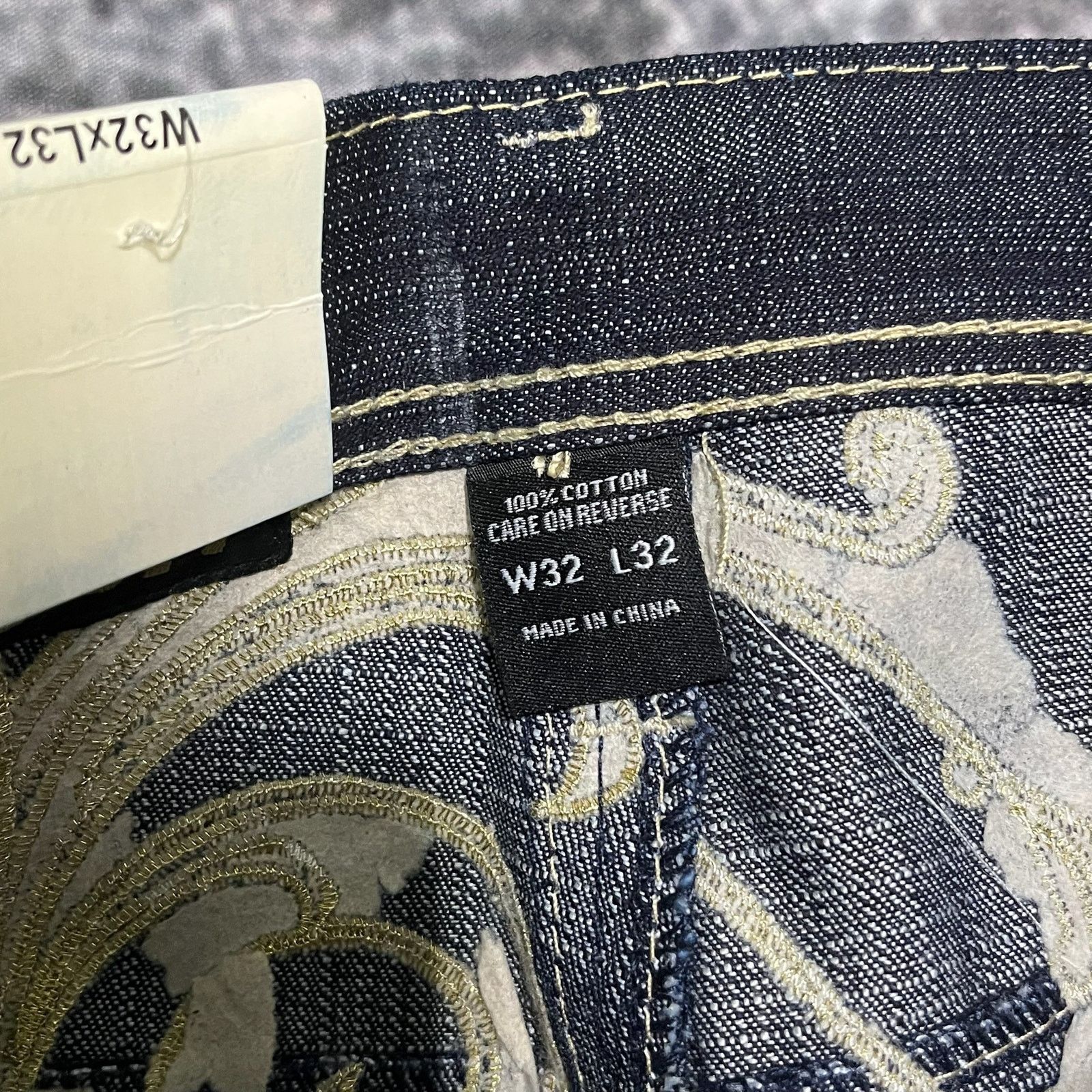 Jnco × Southpole × Vintage Crazy Vintage Y2K Delt Embroidered Jeans ...