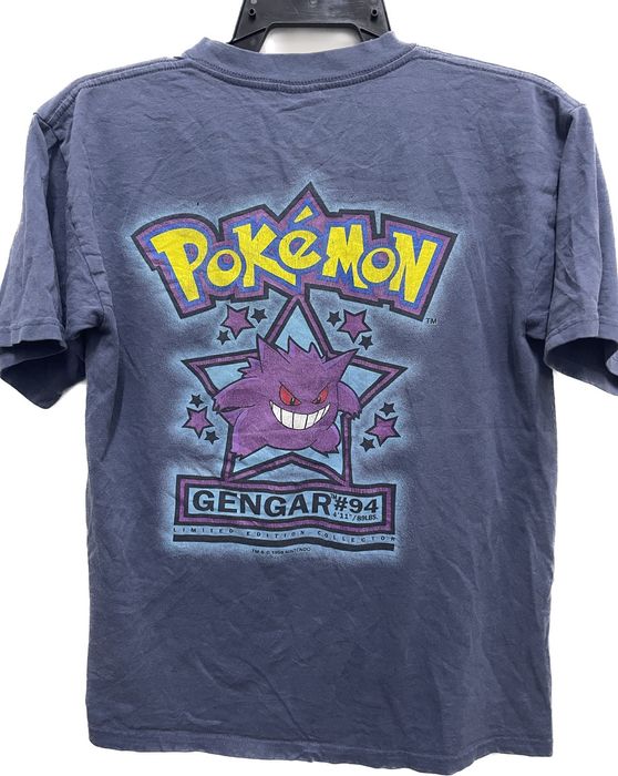 Vintage vintage pokemon gengar 90s nintendo promo shirt | Grailed
