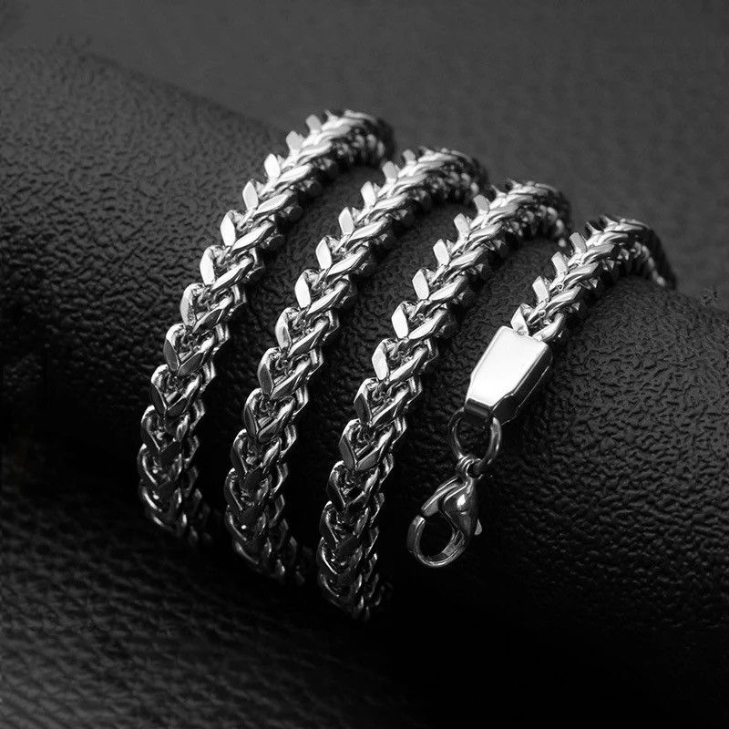 Chain Positive And Negative Stain Steel Chain Necklace | Grailed
