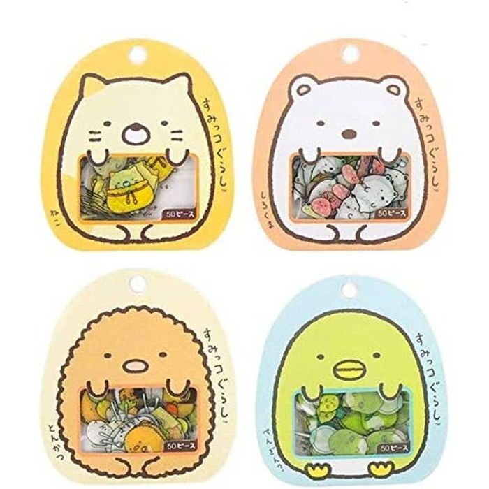Japanese Brand 200 Sumiko Gurashi Kawaii San-X Stickers Bundle | Grailed