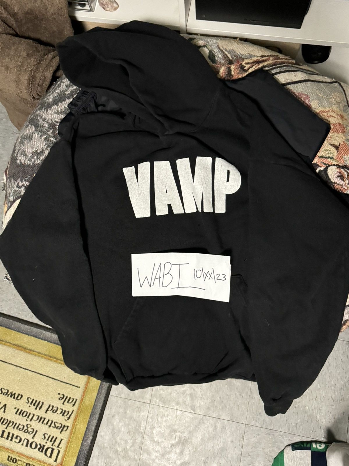 Playboi Carti WLR TOUR VAMP HOODIE | Grailed