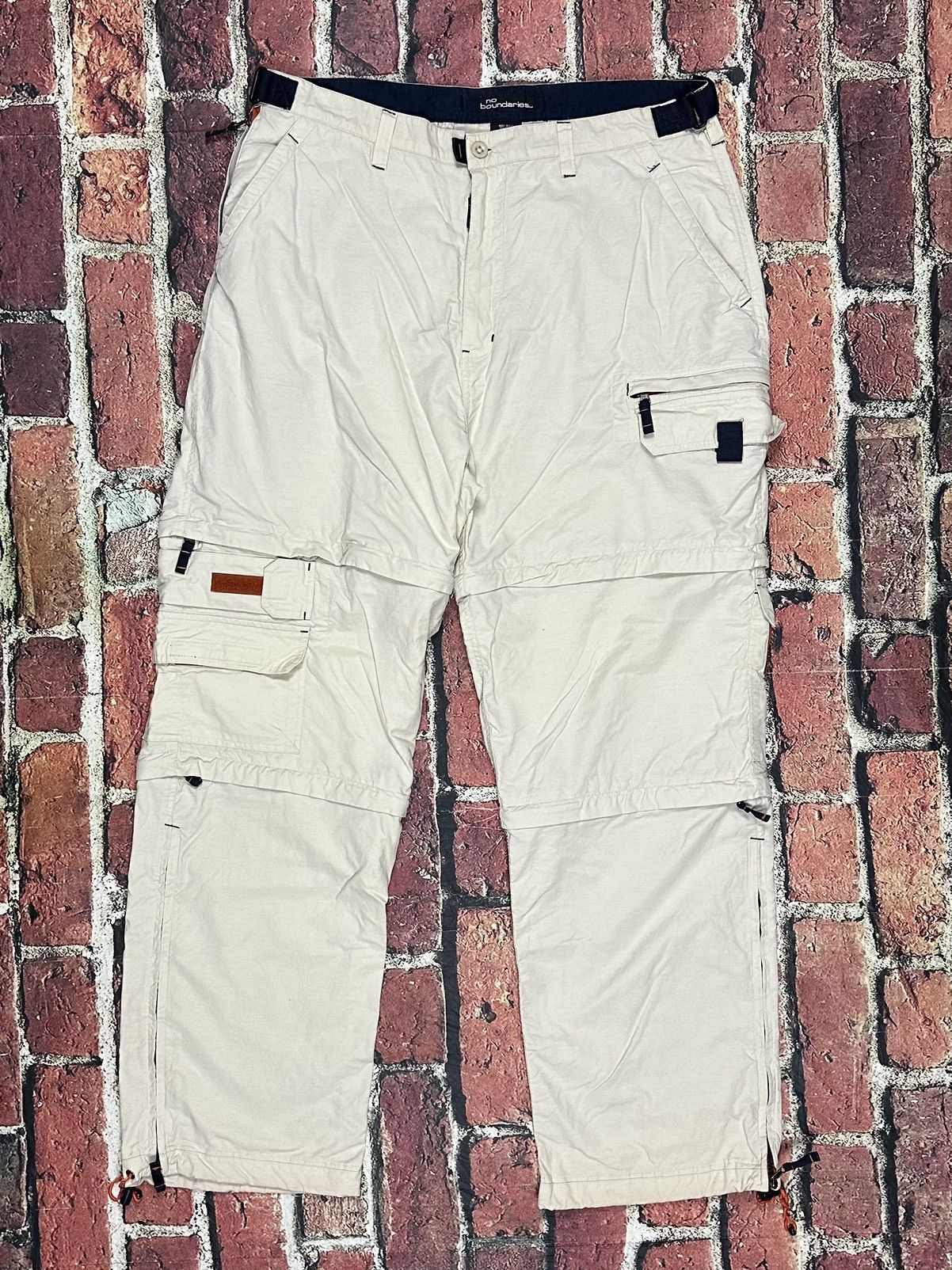 Vintage Vintage No Boundaries Cargo Pants Baggy Y2K Convertible Rave ...