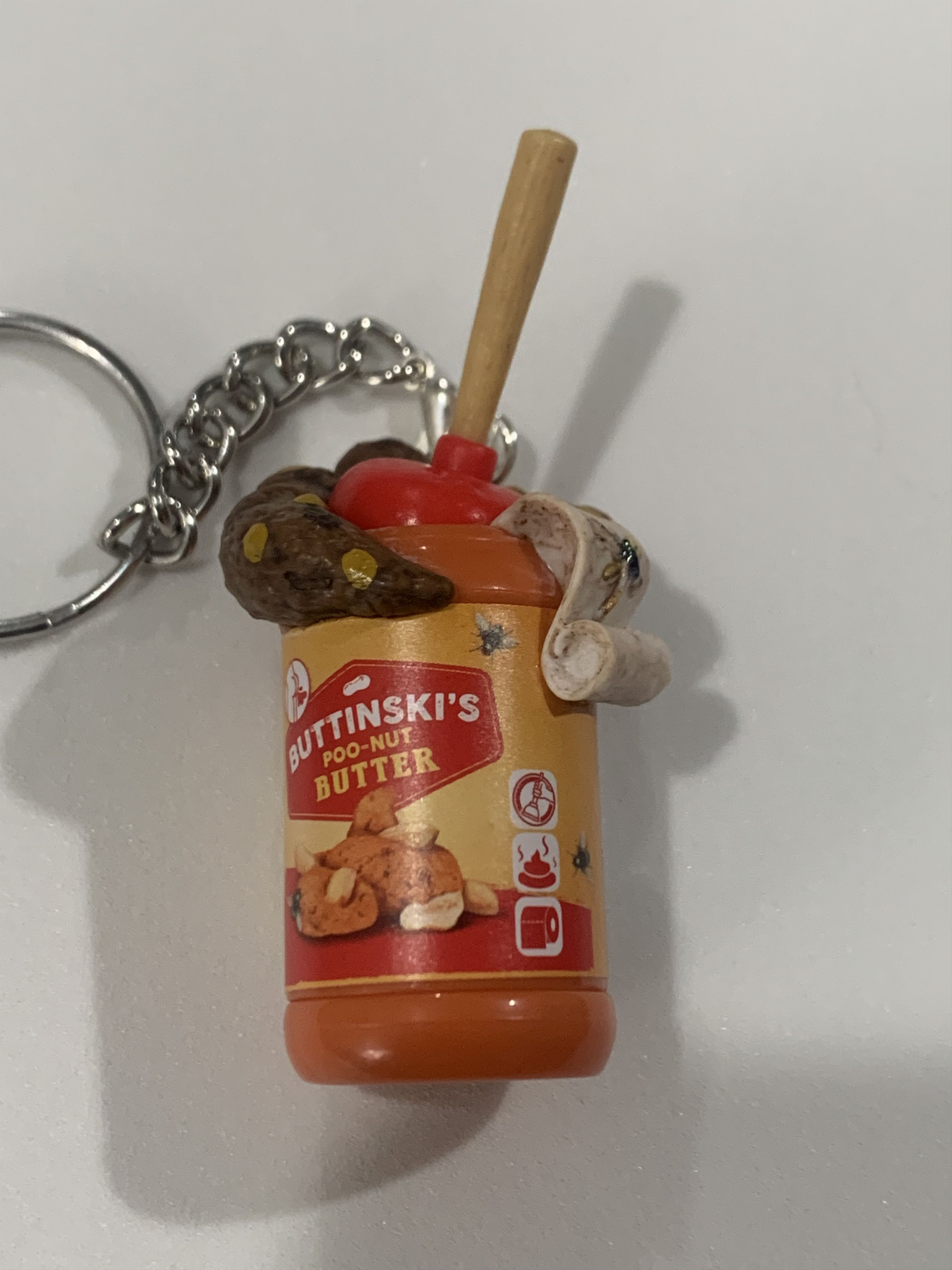 Other Gross Minis S2 Keychain - Buttinski's Poonut Butter | Grailed