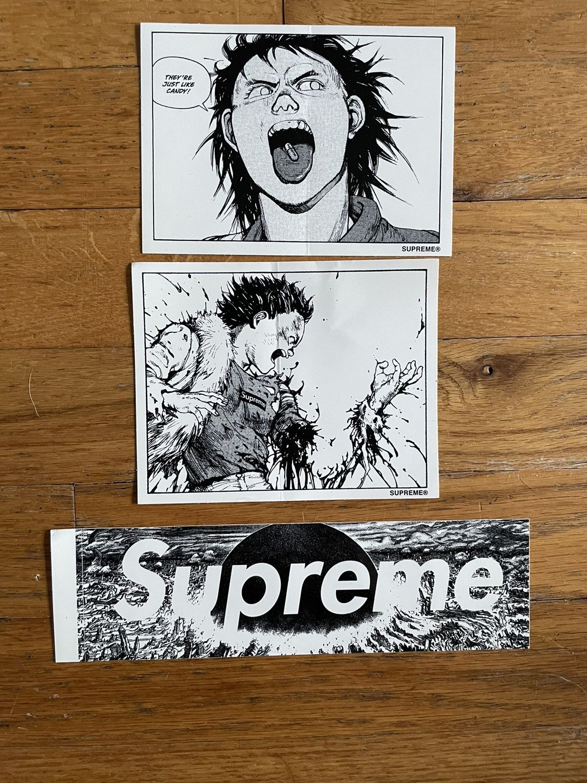 Supreme Supreme Akira Sticker Set Box Logo Bogo | Grailed