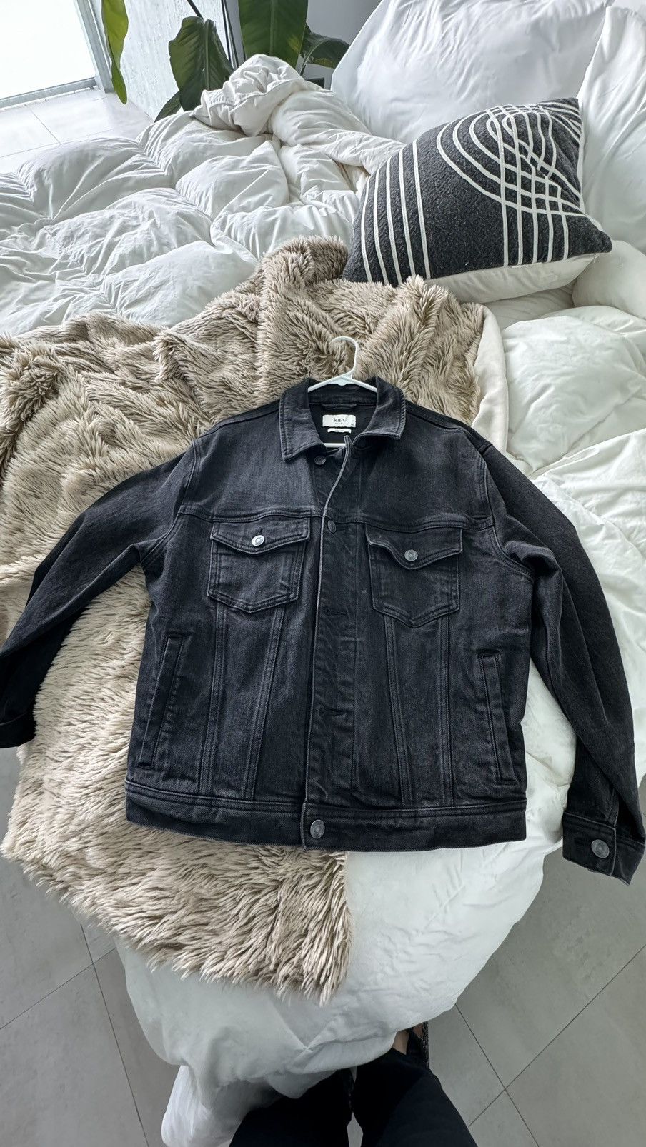 Kith Kith Centre Denim Jacket | Grailed