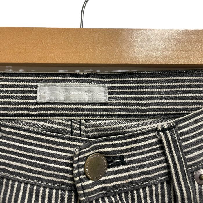 Number (N)ine Number (n)ine distressed pinstripe capris | Grailed