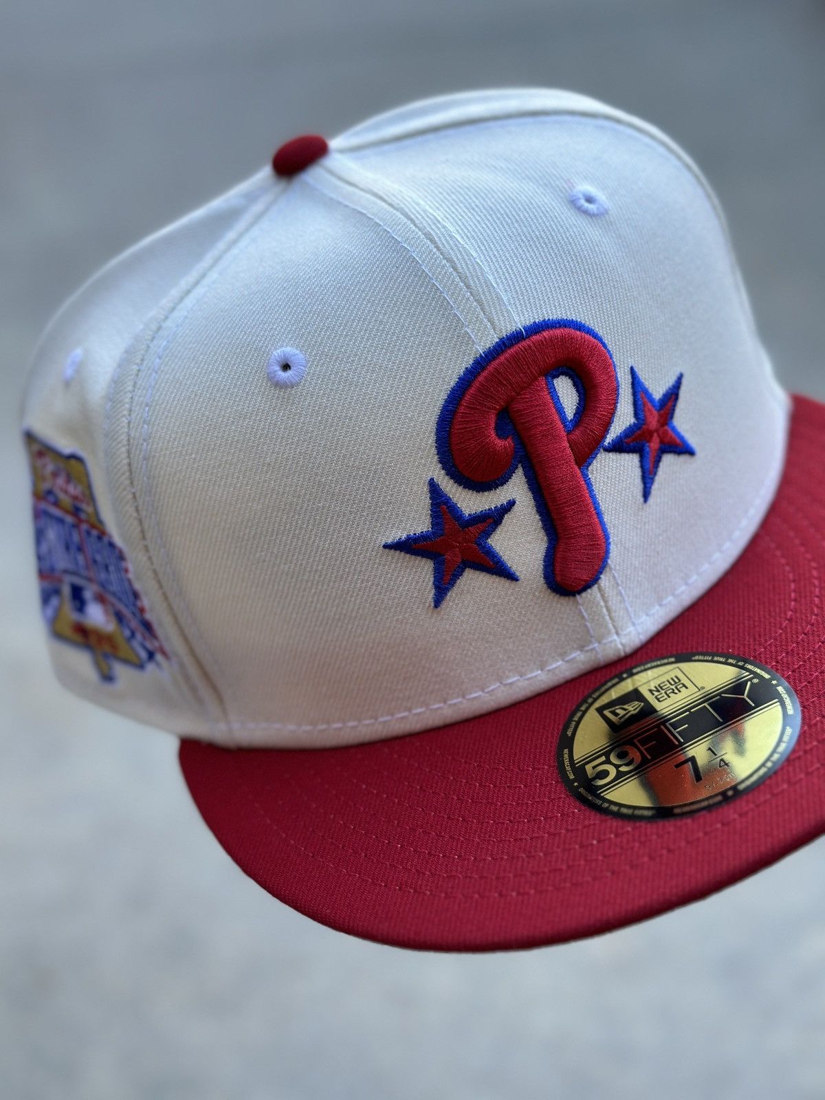 Hat Club × MLB × New Era Philadelphia Phillies OG White Dome Two Tone ...