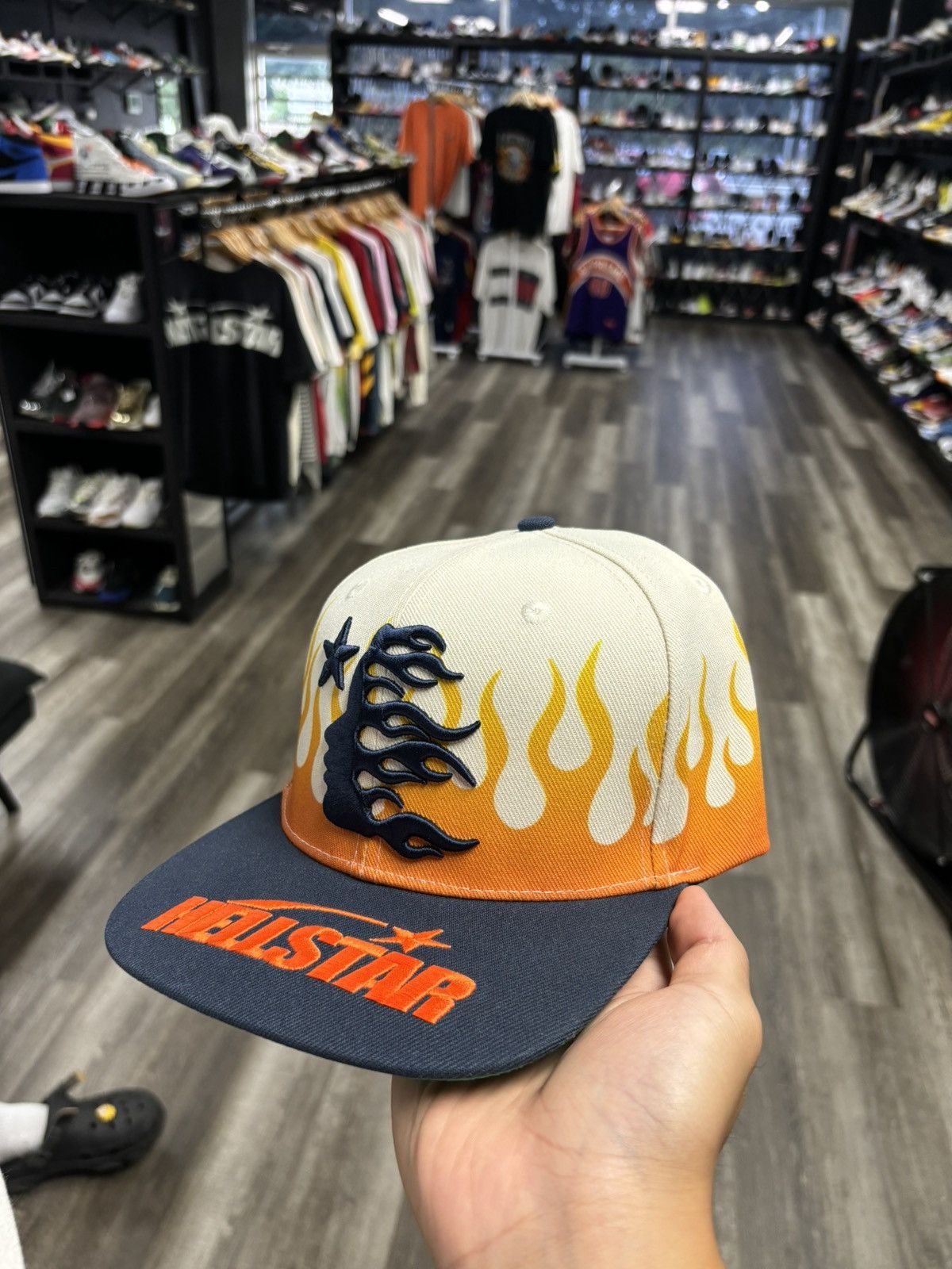 HELLSTAR Hellstar flames vintage trucker hat | Grailed
