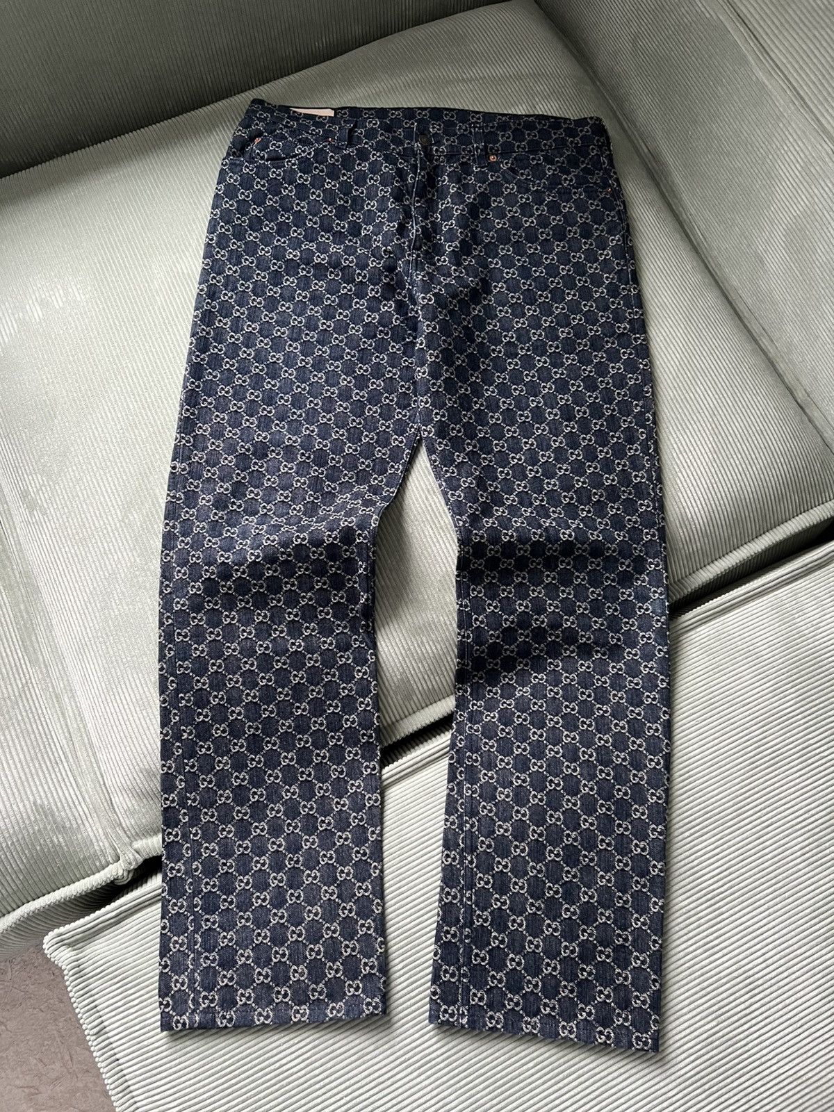 Gucci Gucci Monogram Jeans | Grailed
