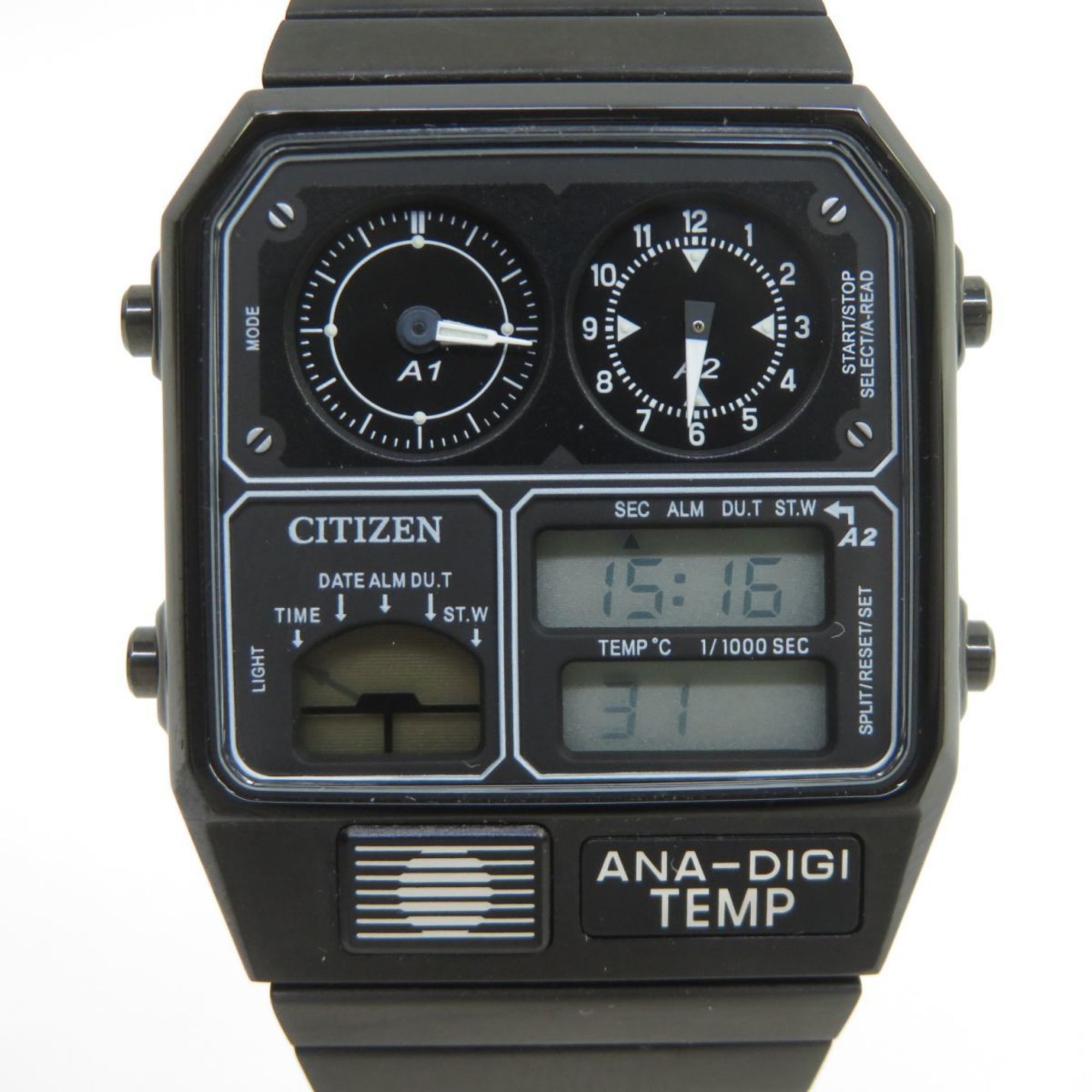 Citizen CITIZEN 8989-S116881 ANA-DIGI-TEMP Ana-Digi-Temp Quartz ...