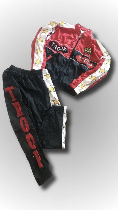 Vintage 80s Vintage Troop LL Cool J tracksuit Hip Hop Made in Korea ...