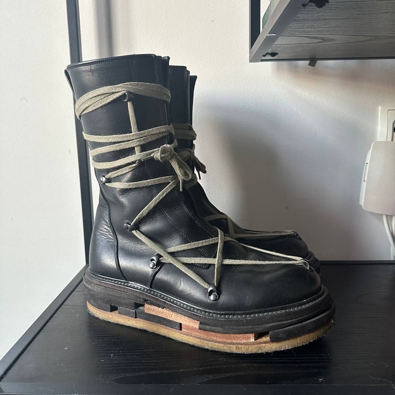 Rick Owens Rick Owens Lego Pentagram Boots | Grailed