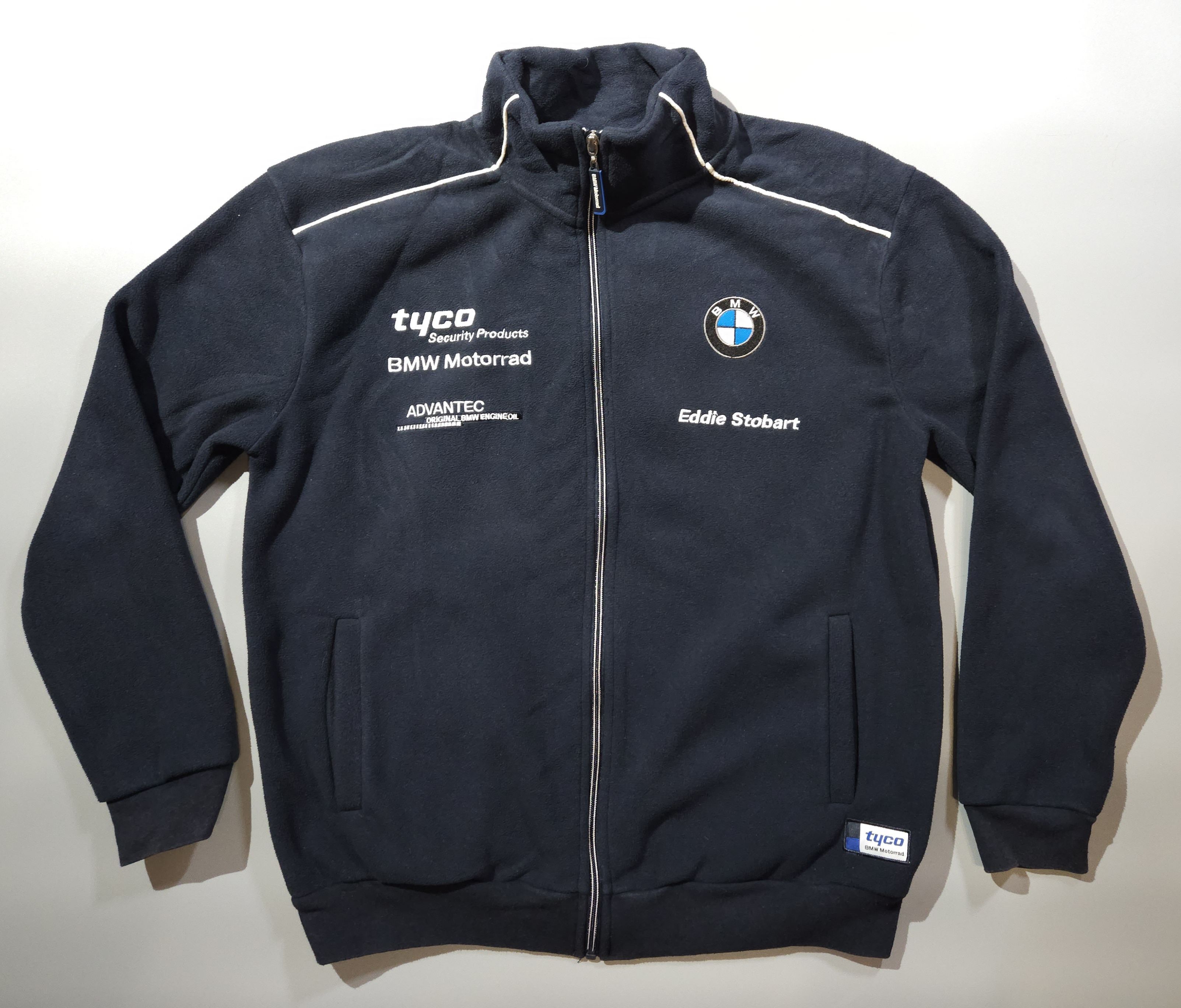 BMW × Vintage BMW Motorrad Tyco Racing Fleece Full Zip Jacket Official ...