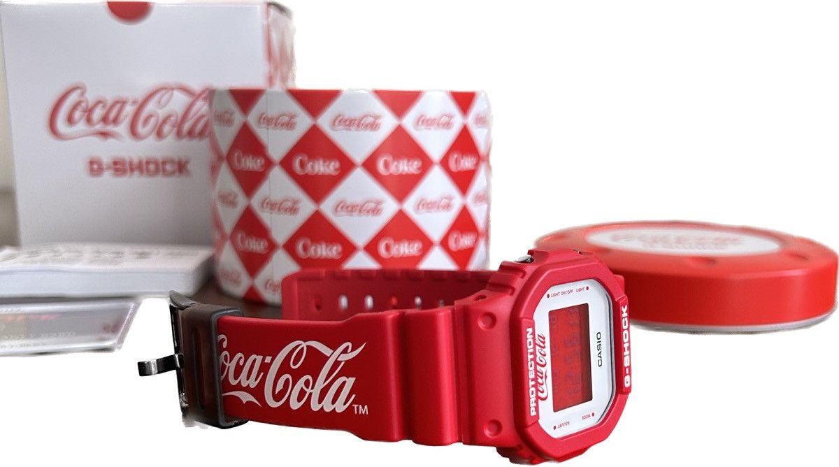 Casio × G Shock × Streetwear Casio G-Shock x Coca-Cola Limited Digital ...