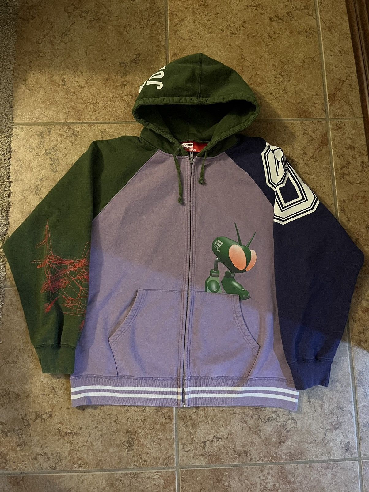 Supreme FW21 Supreme X Junya Watanabe CDG man zip up | Grailed