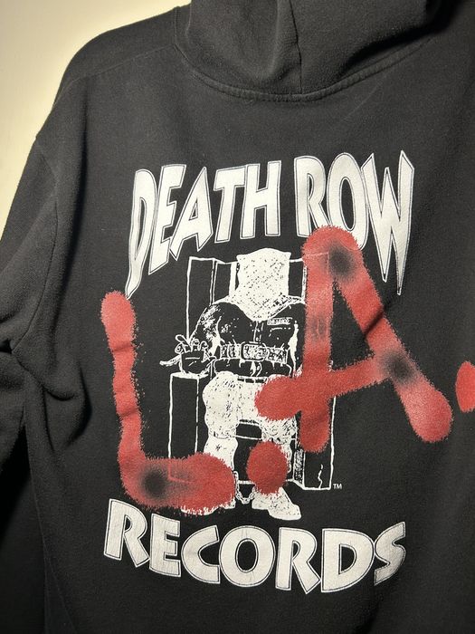 Vintage Death Row Records Hoodie | Grailed