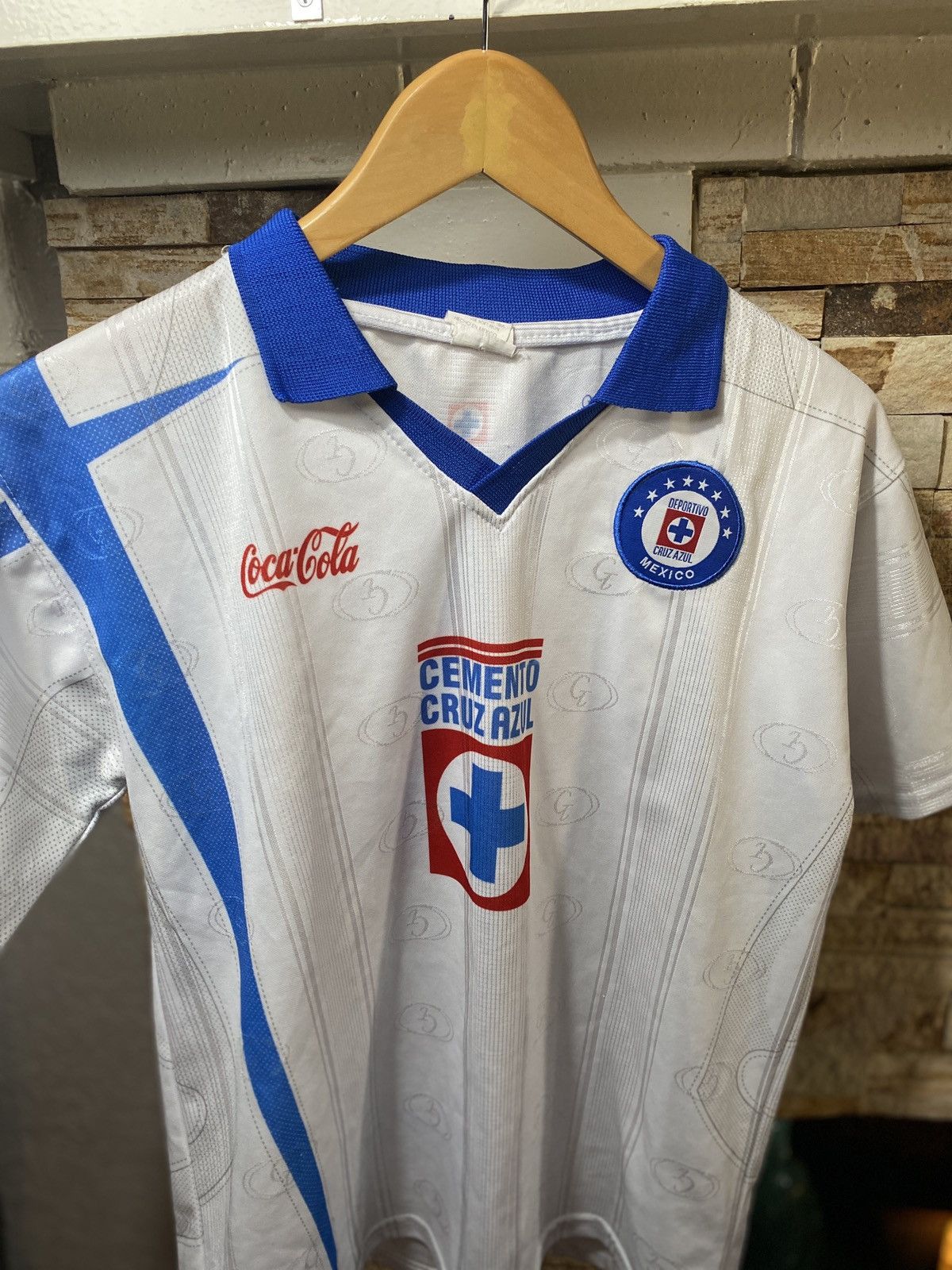 Vintage Vintage Cruz Azul Soccer Jersey Design AOP | Grailed