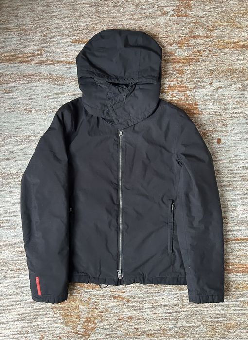 Prada Prada Linea Rossa Balaclava Puffer Jacket [ AW 1999 ] | Grailed