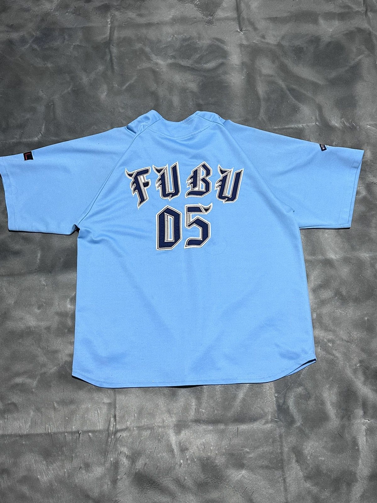 Vintage Vintage Fubu 05 English Style Font Y2K Baseball Jersey | Grailed