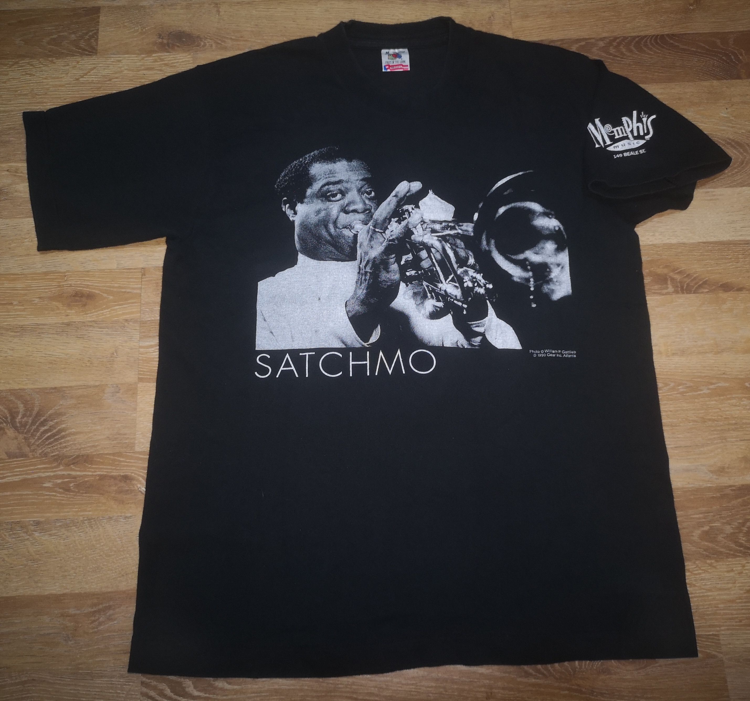Art × Band Tees × Vintage Vintage OG 90s Louis Armstrong Jazz Satchmo ...