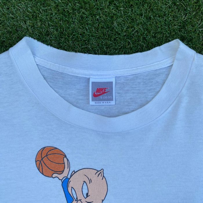 Nike Nike 1992 Michael Jordan Porky Pig Ham Dunk Slam Dunk Tee | Grailed