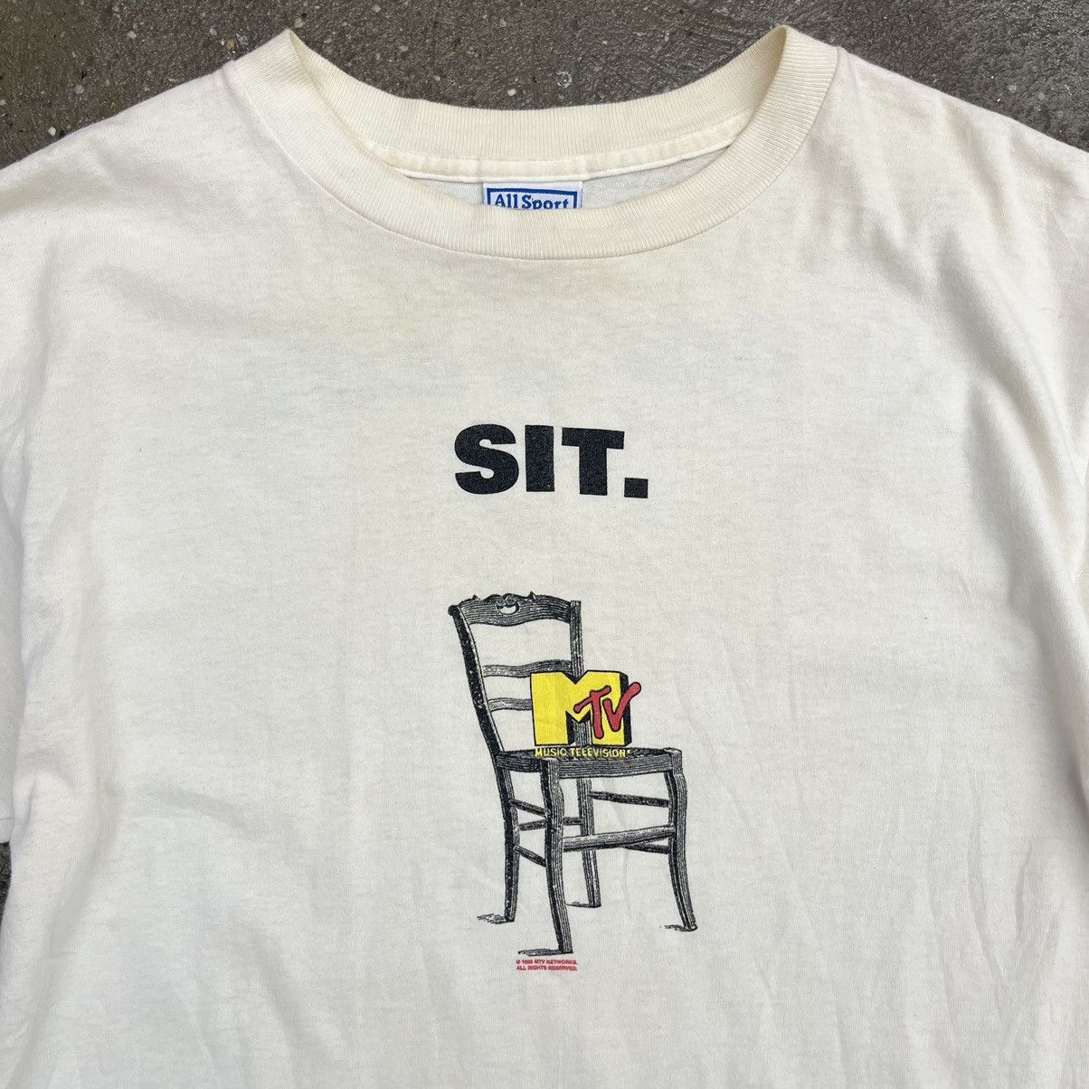 Vintage Vintage 1995 RARE MTV Shirt, Sit. Good boy! | Grailed