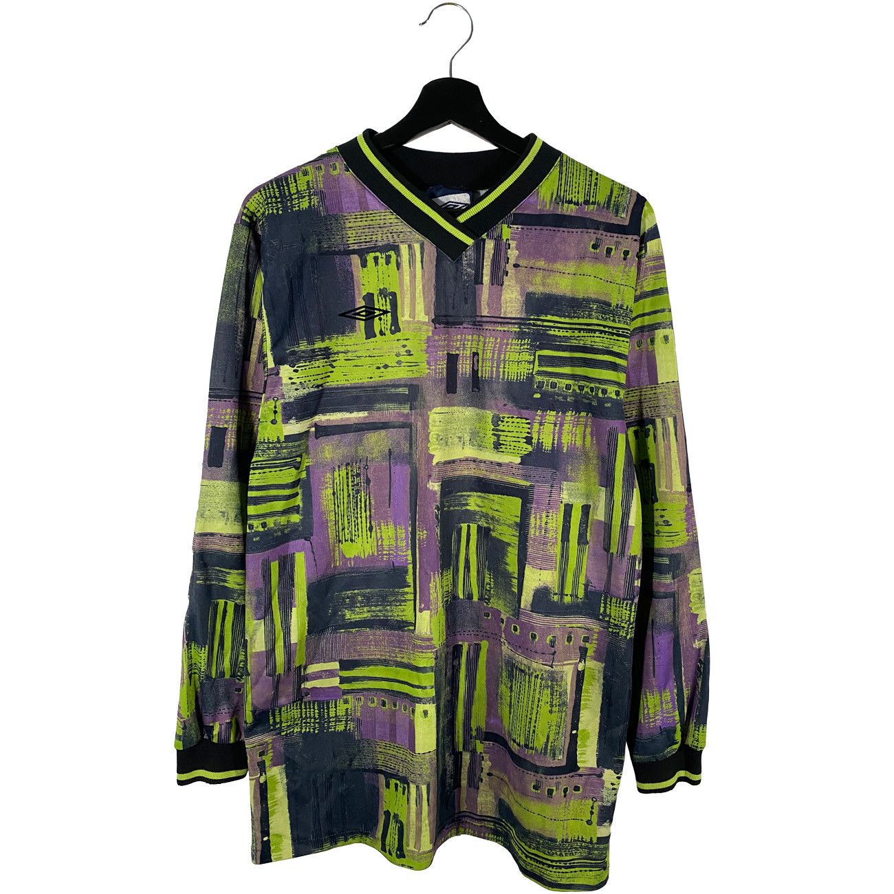 Umbro Vintage Umbro Crazy Pattern Goalkeeper Kit Size S | Grailed