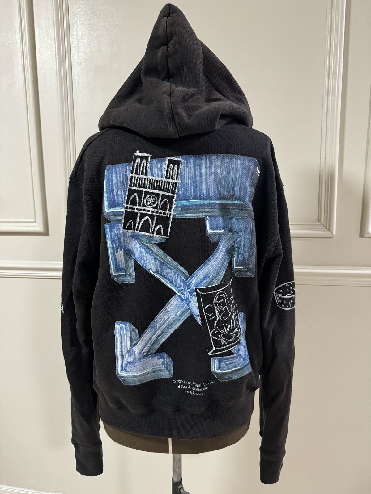 Off-White *RARE* exclusive paris store off white virgil abloh hoodie ...