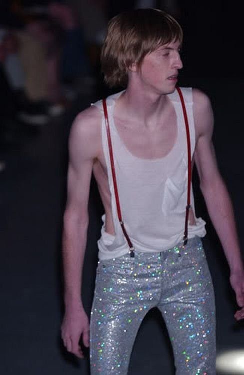 Dior SS06 Dior by Hedi Slimane ‘Glitter’ Skinny Cut Denim Jeans | Grailed