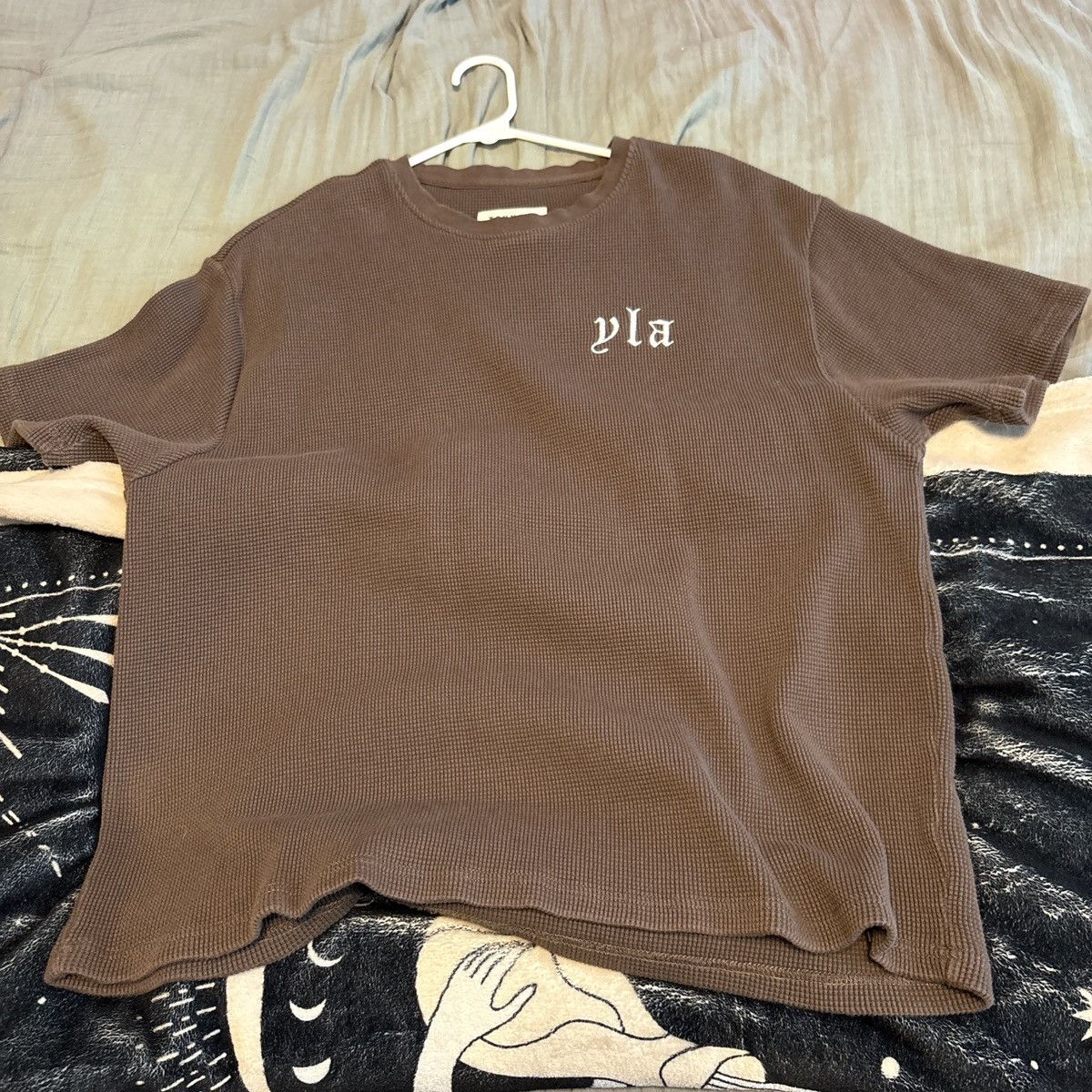 YoungLA Brown Younghla tee | Grailed