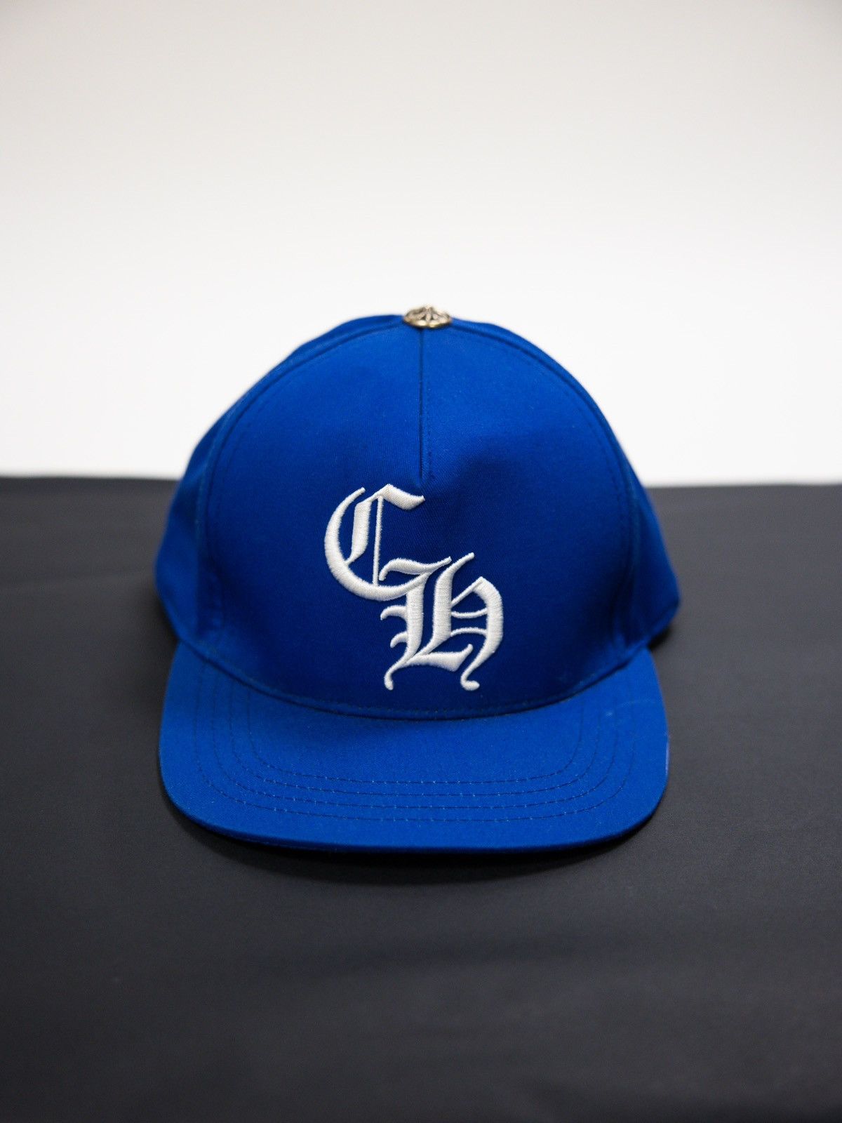 Chrome Hearts Chrome Hearts Blue CH Baseball Hat | Grailed