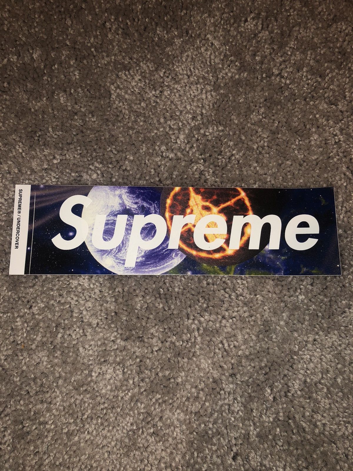 Supreme × Undercover Supreme x Undercover Box Logo Sticker | Grailed