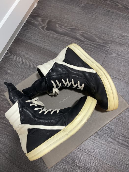Rick Owens Rick Owens Geobasket Sneakers 44 Dunk | Grailed