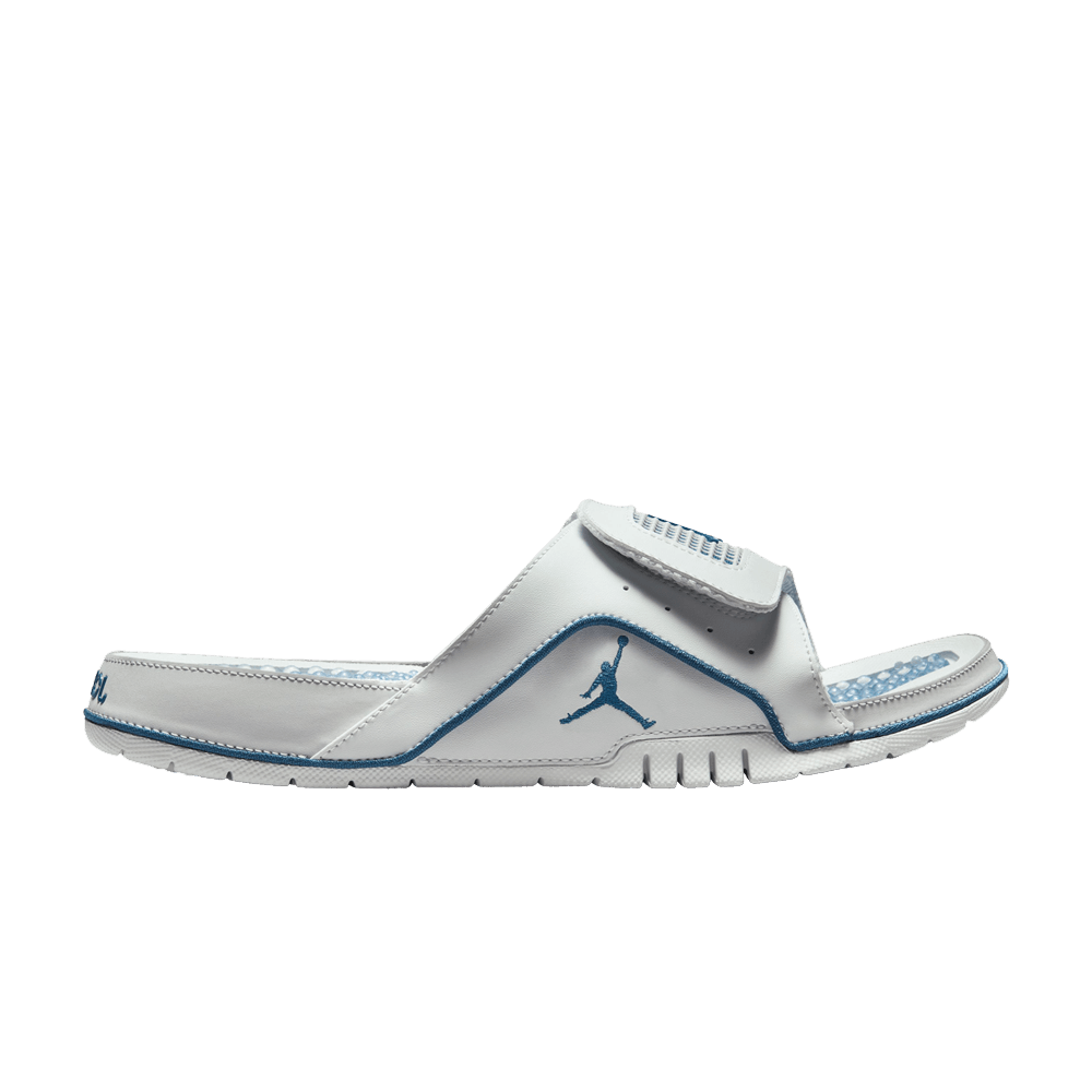 Jordan Brand Jordan Hydro 4 Retro Slide Industrial Blue | Grailed
