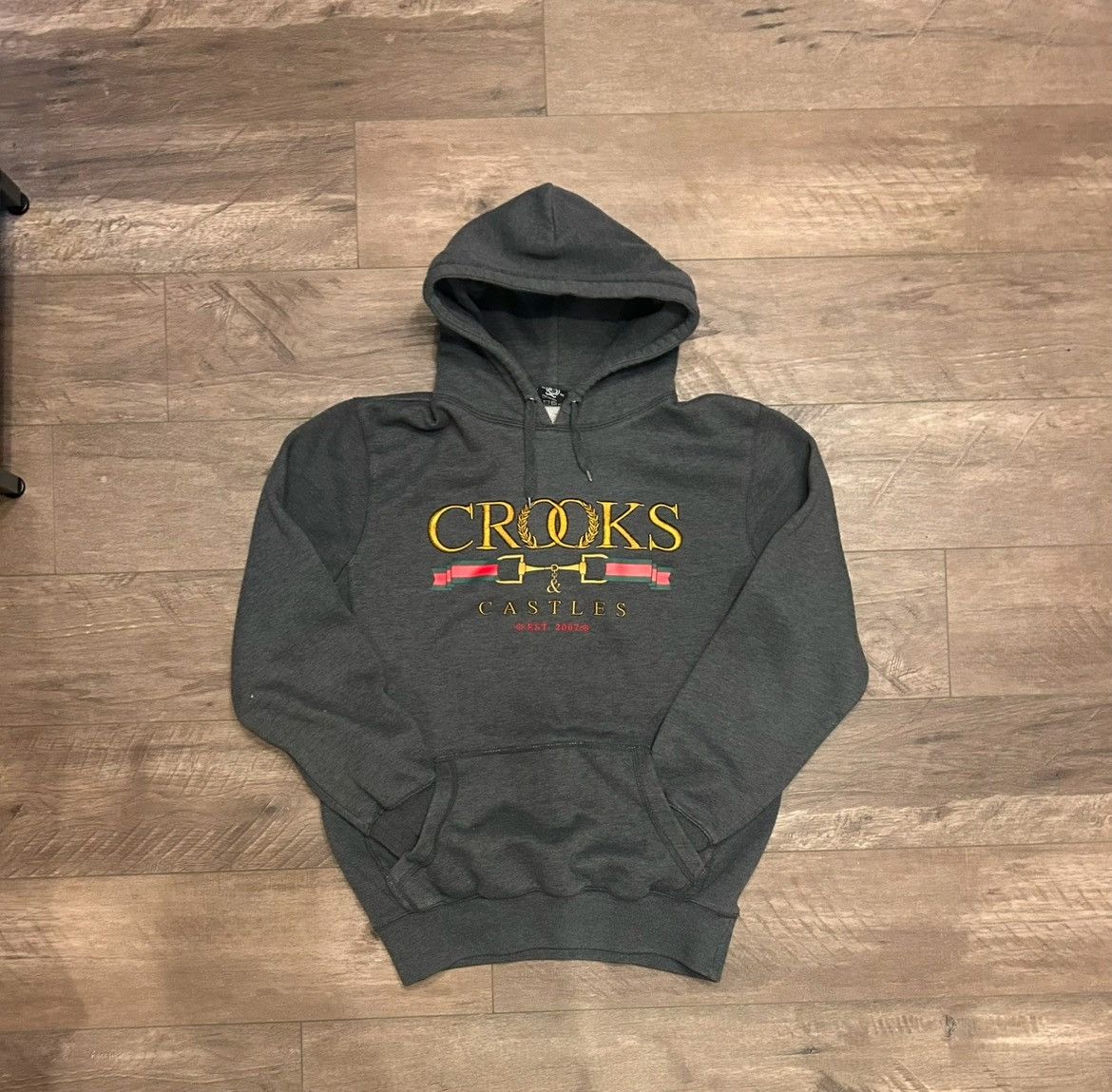 Crooks & Castles × Streetwear × Vintage Grey Vintage Crooks & Castles ...