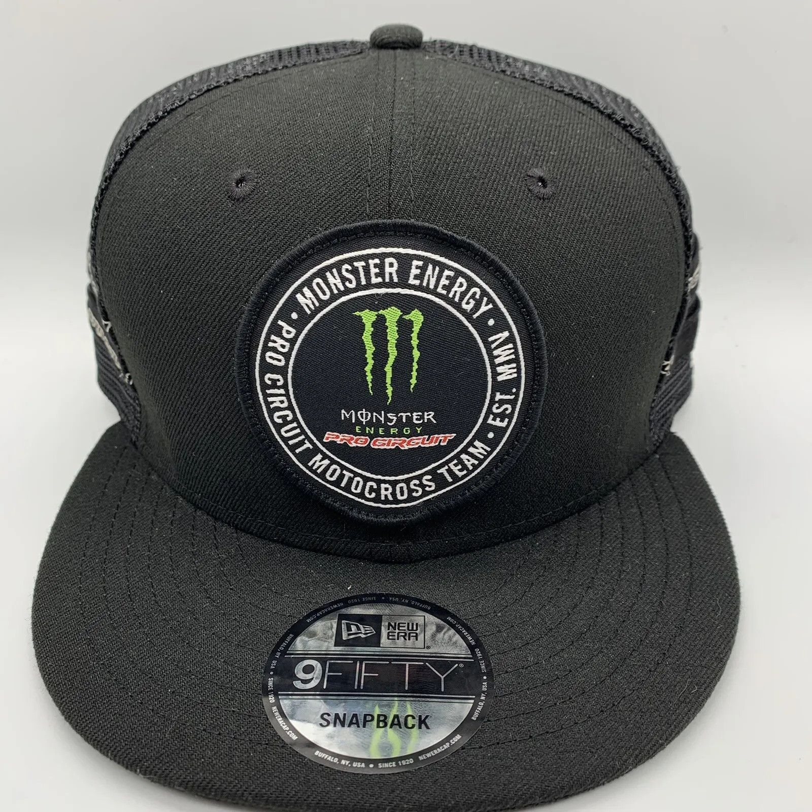 New Era Monster Energy Pro Circuit Kawasaki Trucker Hat Snapback | Grailed