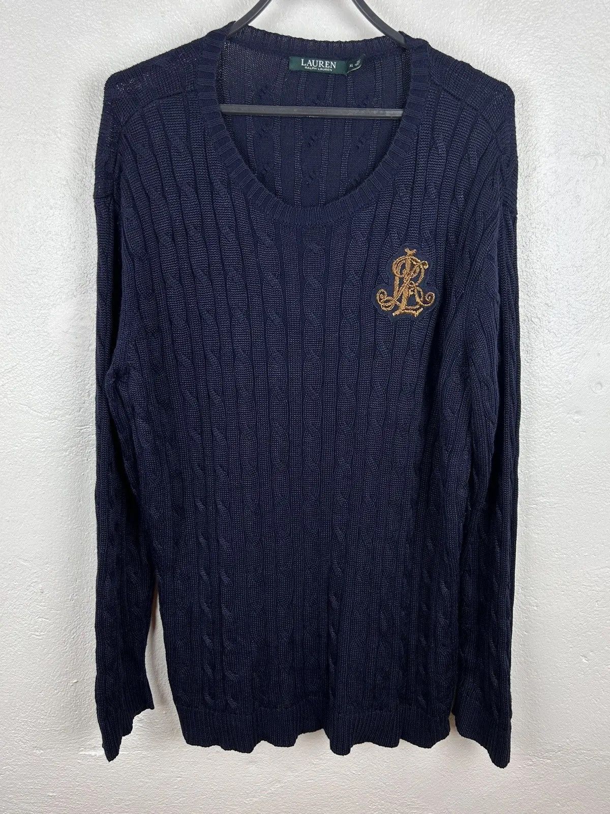 Lauren Ralph Lauren × Ralph Lauren Lauren Ralph Lauren Cable Knit ...