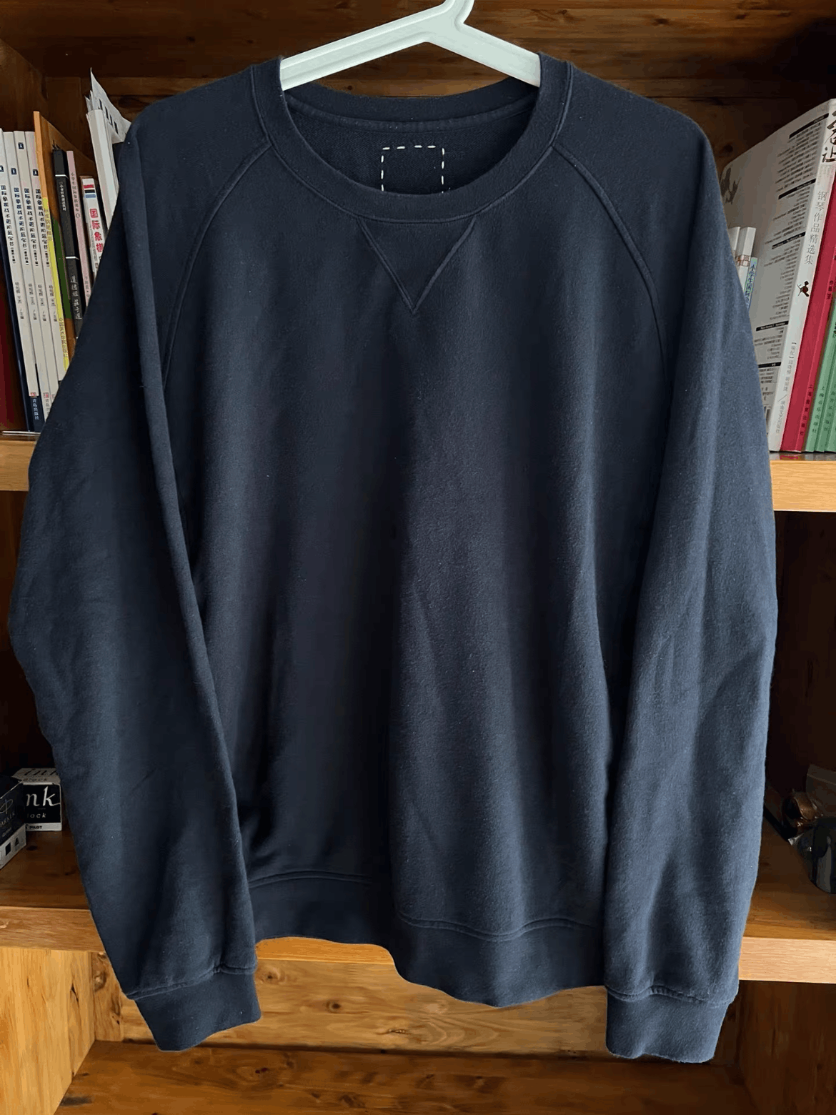 Visvim Sz 3 Visvim 16SS Indigo Dye Sweatshirt | Grailed