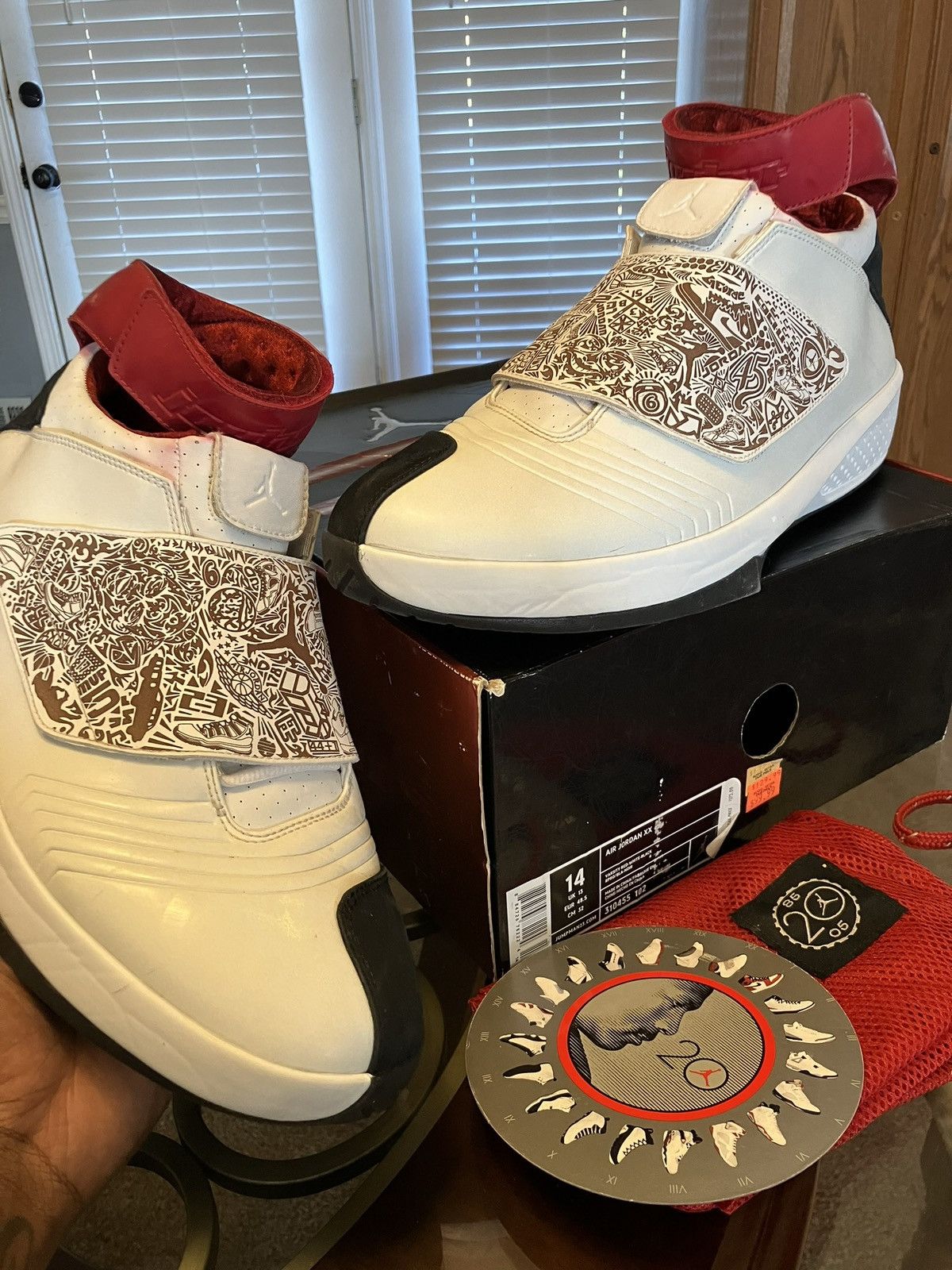 Jordan Brand Jordan 20 OG White Varsity Red | Grailed