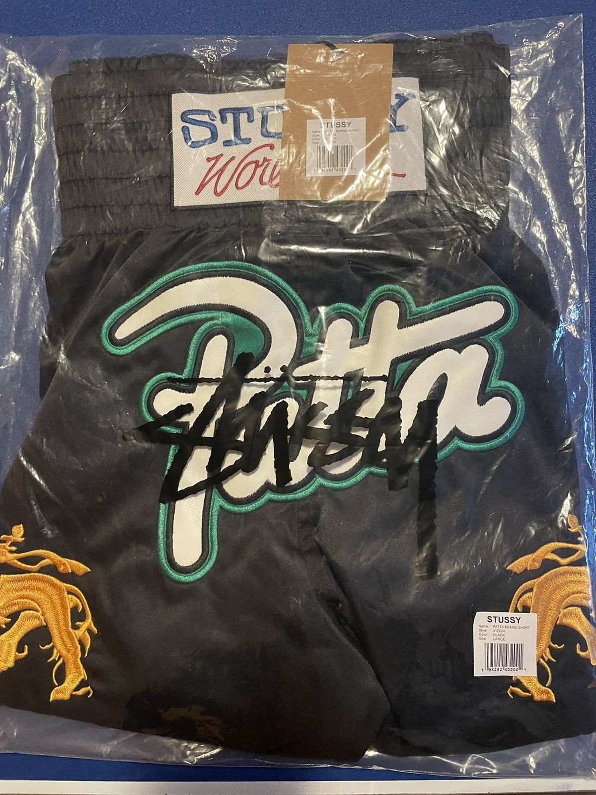 Stussy Patta x Stussy Boxing Shorts | Grailed