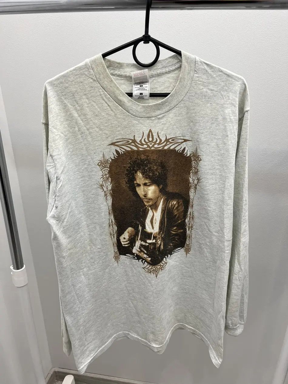 Band Tees × Rock T Shirt × Vintage Vintage 1997 Bob Dylan Merch Printed ...