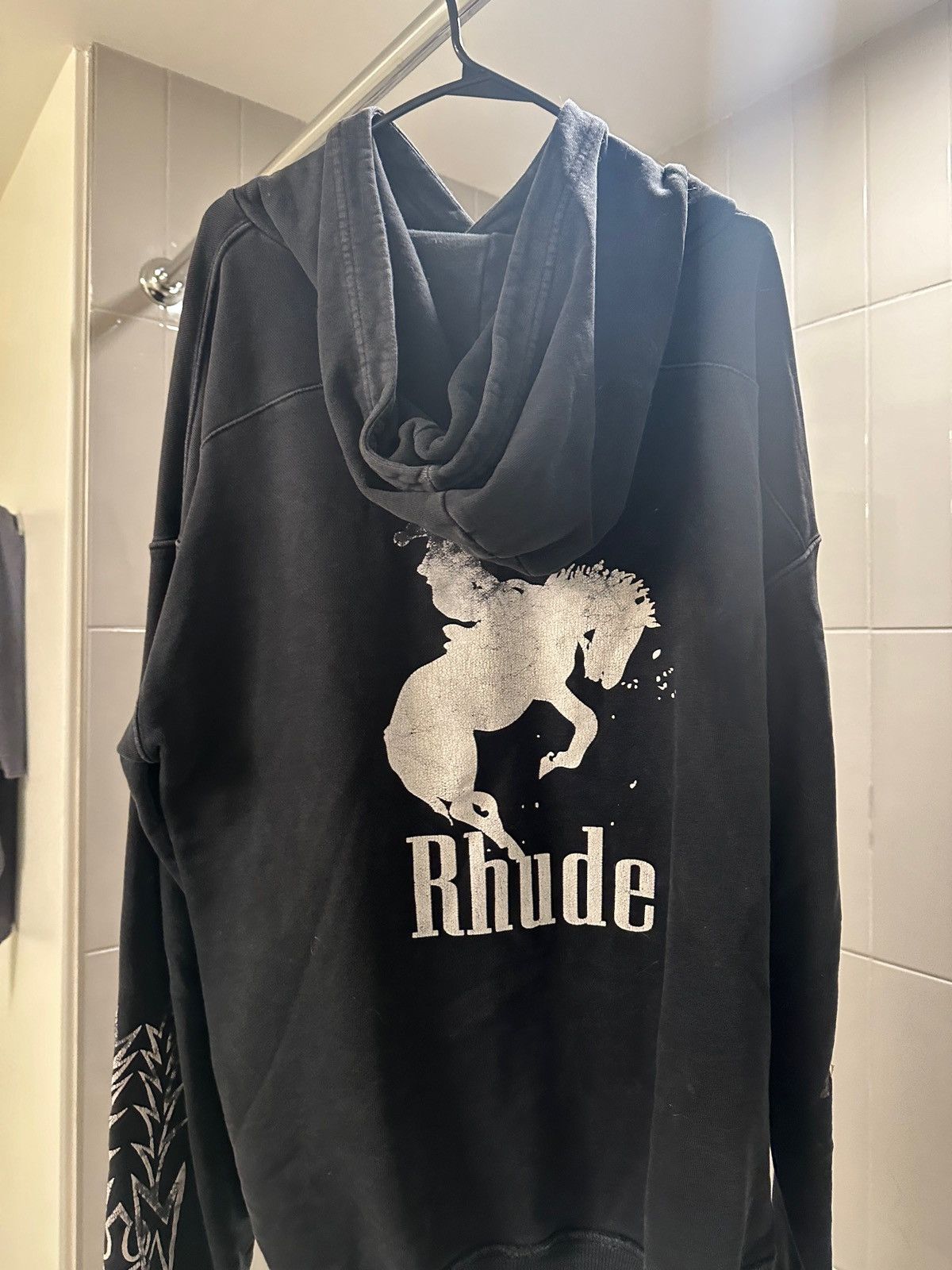 Rhude Rhude Logo Hoodie | Grailed