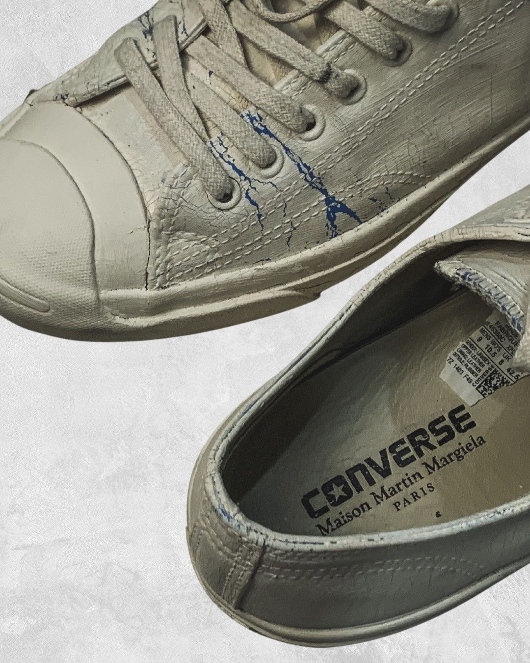 Maison Margiela SS14 Paint Dipped Sneakers Converse First String JP ...