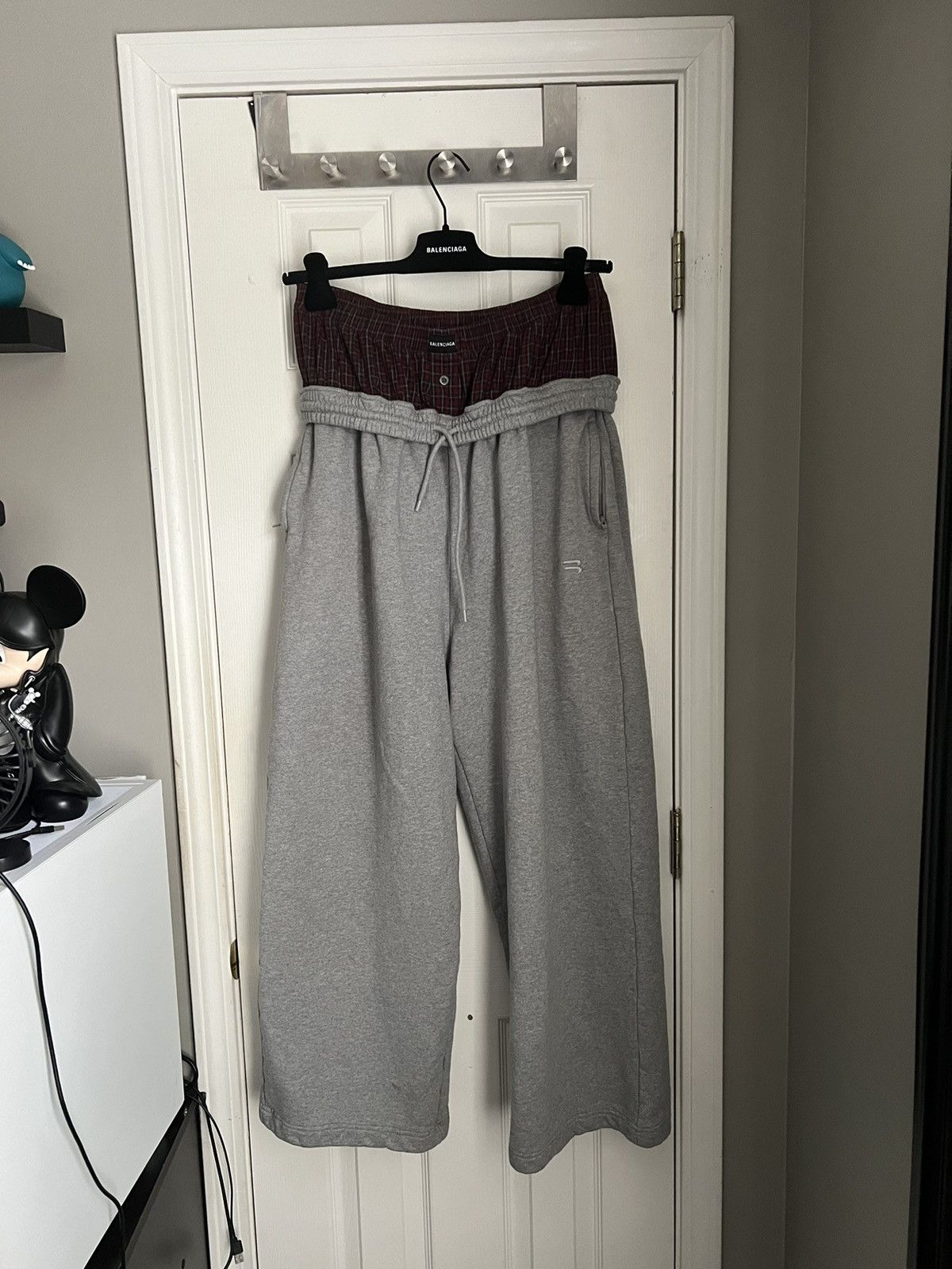 Balenciaga TROMPE L’OEIL BOXER LAYERED SWEATPANTS | Grailed