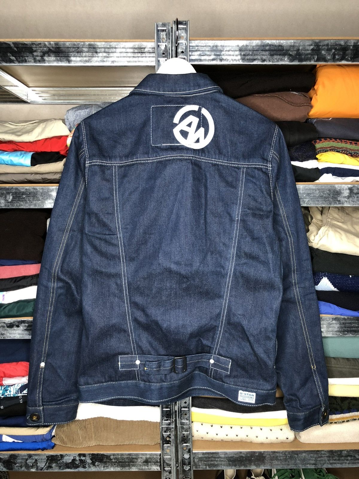 Vintage G Star Raw Denim Biker Motorcycle Cargo Jacket | Grailed