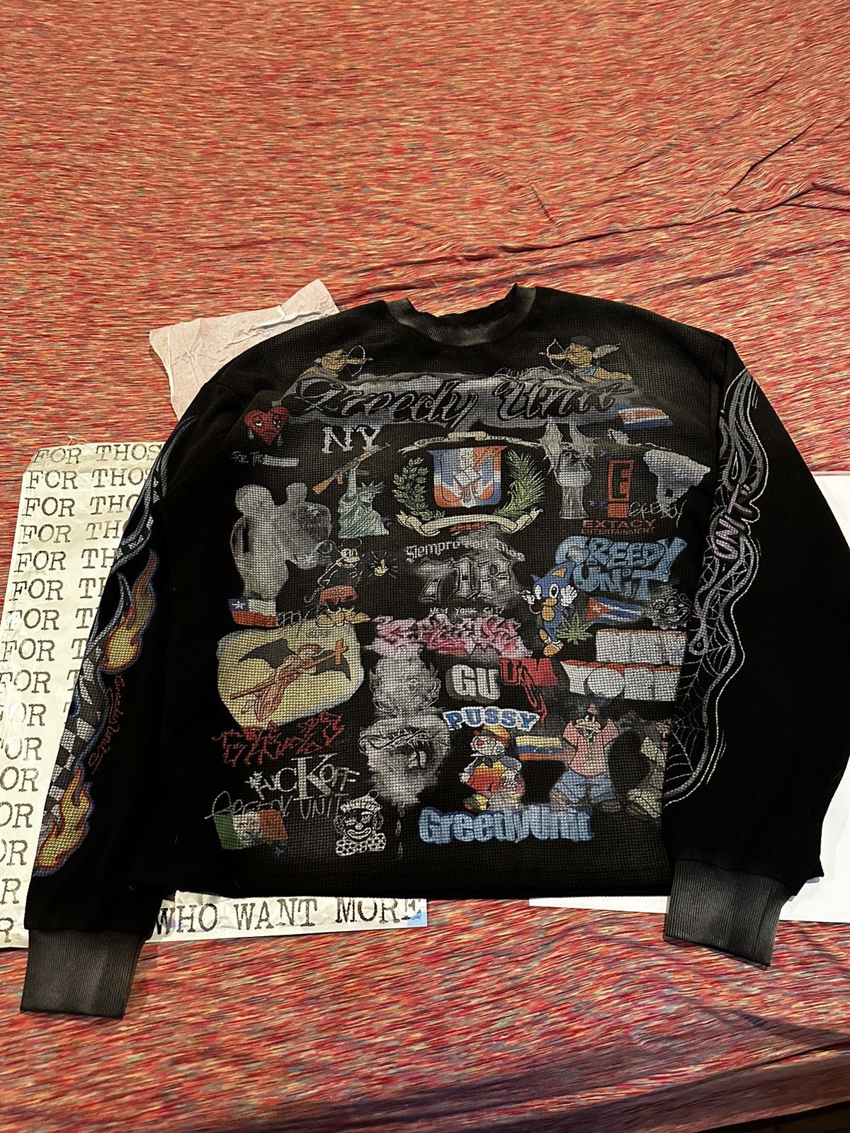 Streetwear Greedy Unit Thermal | Grailed